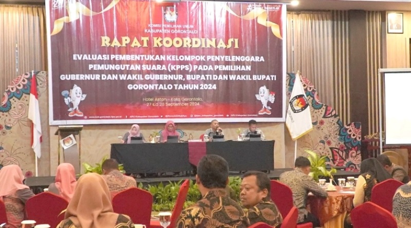 KPU Kabgor Gelar Rakor Terkait Pembentukan KPPS Pilkada 2024 – REKAMFAKTA.COM